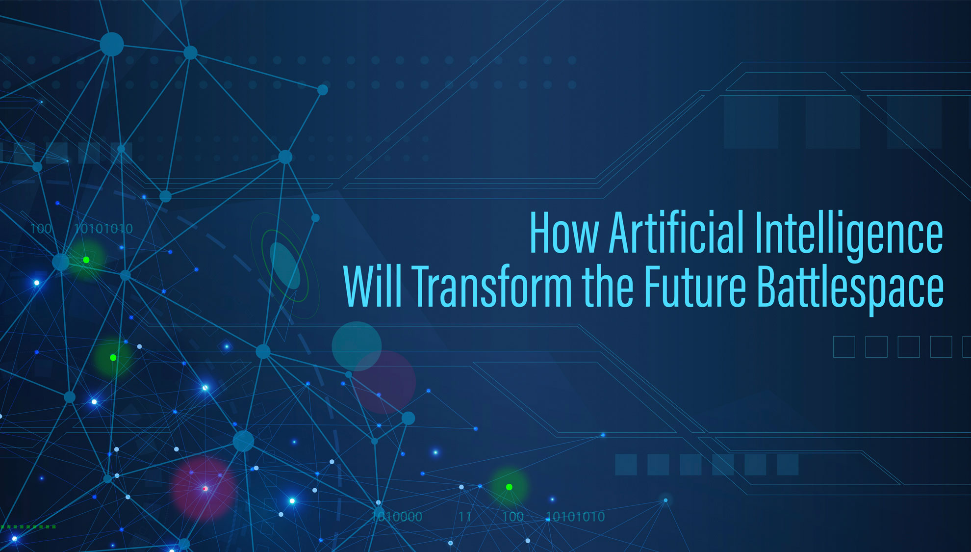 Transforming the Future Battlespace with Artificial Intelligence ...