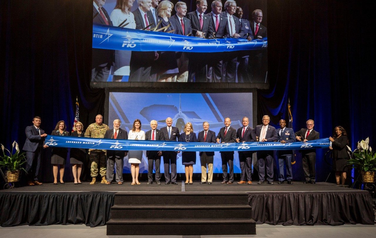 Lockheed Martin Celebrates New F-16 Production Line in Greenville ...