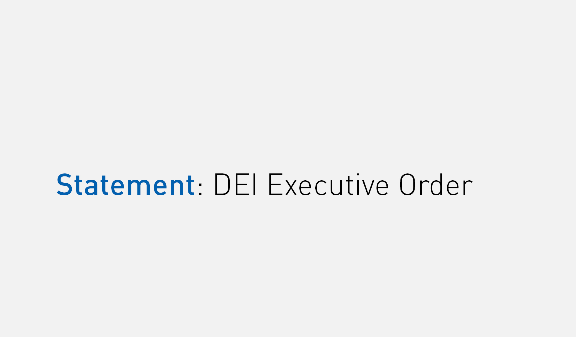 DEI Executive Order | Lockheed Martin