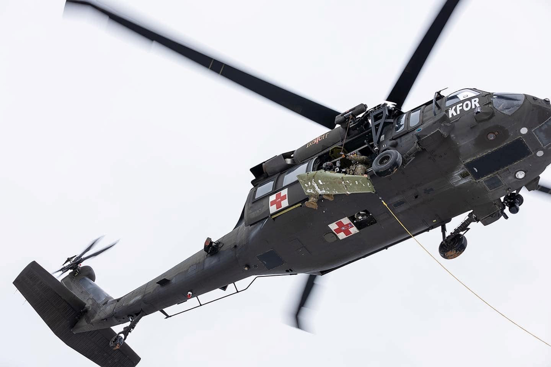 Black Hawk Medevac Crew Rescues Tourists After Albanian Avalanche ...