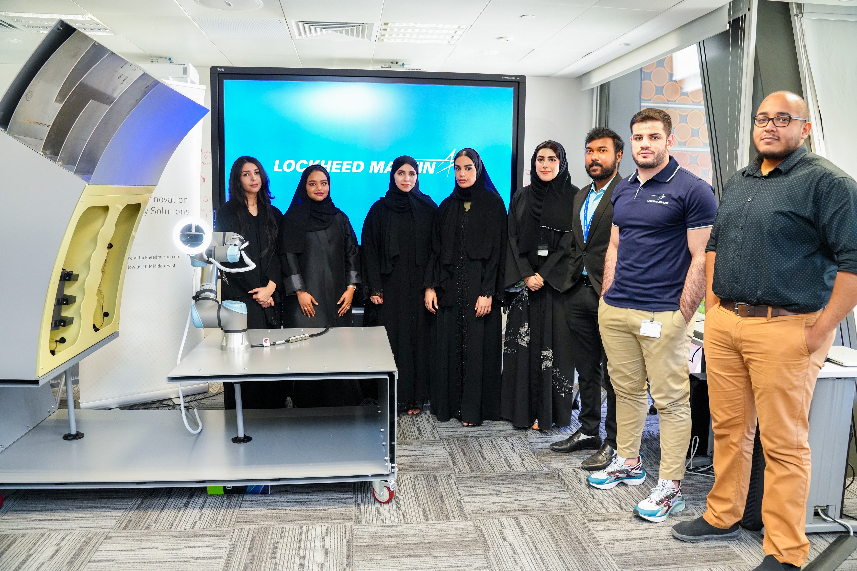 Interns Unveil AI-powered Solution for Aircraft Inspection | Lockheed ...